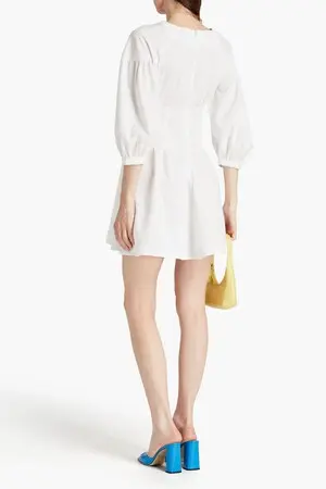 Olivia Rubin Polly Twill Mini Dress