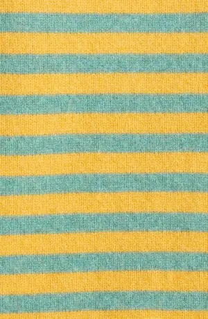 BODE Turmeric Stripe Merino Wool Sweater