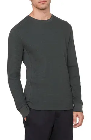 Vince Thermal Long Sleeve T-shirt Night Pine