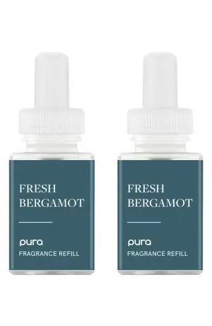 PURA 2-pack Diffuser Fragrance Refills Fresh Bergamot