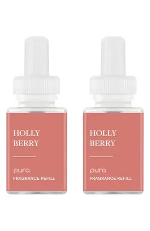 PURA 2-pack Diffuser Fragrance Refills Holly Berry