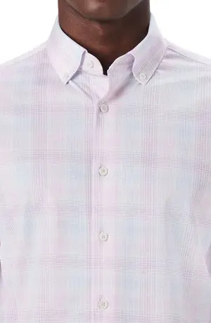 Bugatchi Ooohcotton® Plaid Button-up Shirt