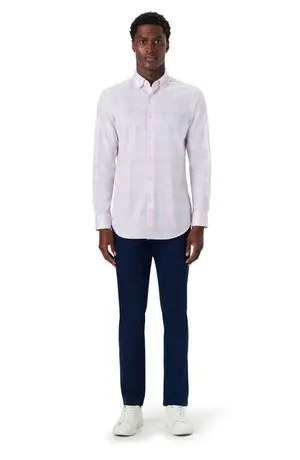 Bugatchi Ooohcotton® Plaid Button-up Shirt