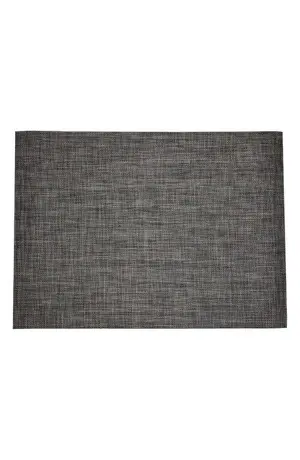 CHILEWICH Basketweave Indoor/outdoor Floor Mat - Carbon