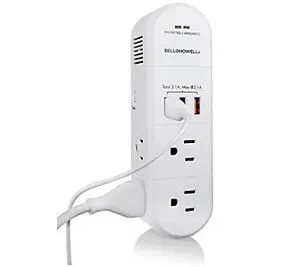 BELL & HOWELL Swivel Power 9 Outlet Surge Protector
