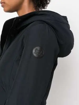 Woolrich Logo-patch Zip-up Hooded Jacket