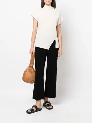 AERON Ribbed Merino-cashmere Trousers