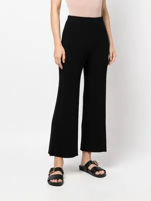 AERON Ribbed Merino-cashmere Trousers