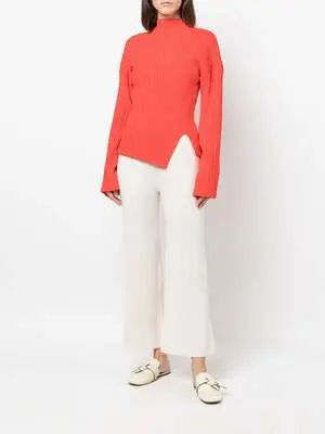AERON Straight-leg Merino-cashmere Trousers