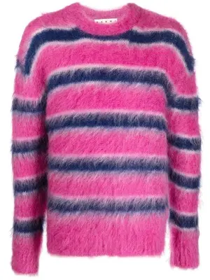 Marni Striped Mohair Jumper