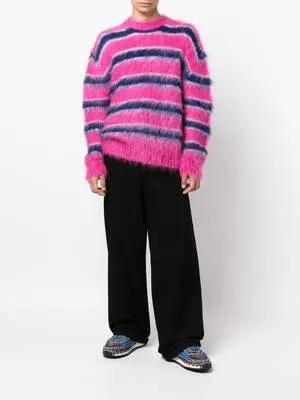 Marni Striped Mohair Jumper