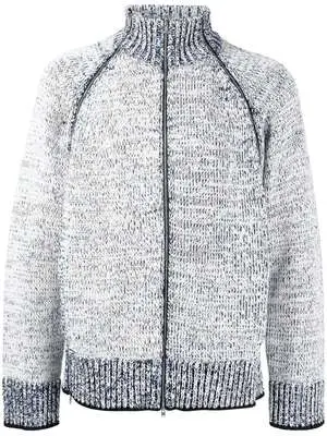 3.1 Phillip Lim Marled Zip-up Cardigan
