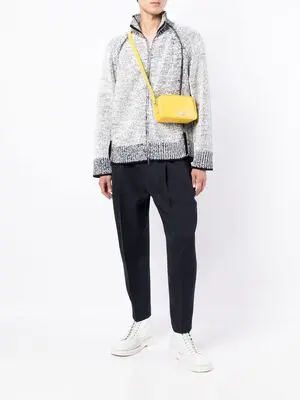 3.1 Phillip Lim Marled Zip-up Cardigan