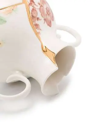 SELETTI X Marcantonio Raimondi Malerba Kintsuji Small Vase - White