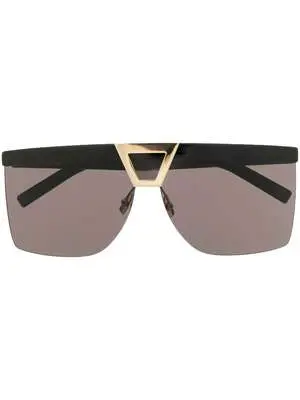 Saint Laurent Square Sunglasses - Black