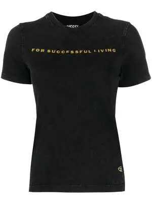 DIESEL® Slogan Print T-shirt