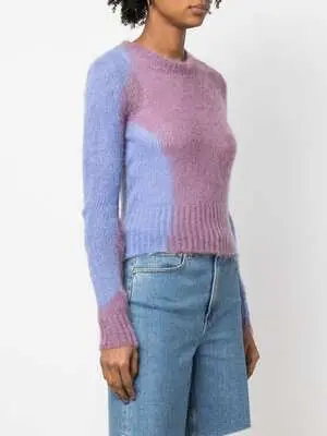 DIESEL® Two-tone Mohair-wool Blend Jumper