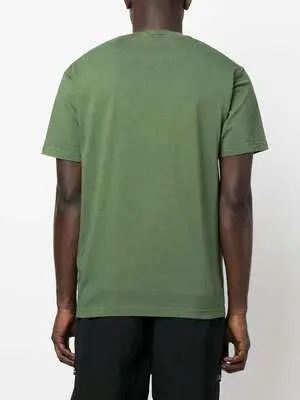 Stone Island Compass Patch Cotton T-shirt - Green