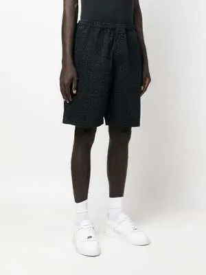 StÜssy Leopard-print Cotton Shorts