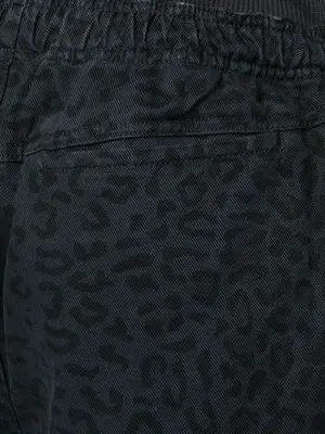 StÜssy Leopard-print Cotton Shorts