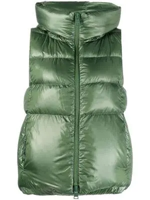 Herno Sleeveless Padded Gilet - Green