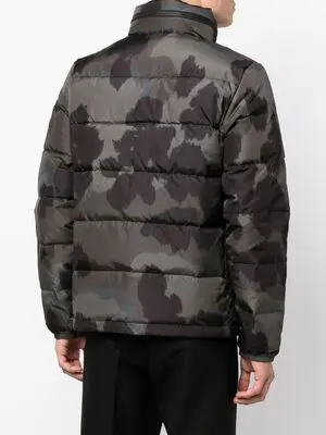 Aspesi Camouflage-print Padded Jacket