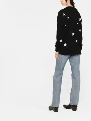 Zadig&Voltaire Star-embellished Cashmere Cardigan - Black
