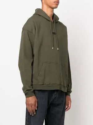 Dsquared2 Embroidered Logo Hoodie - Green