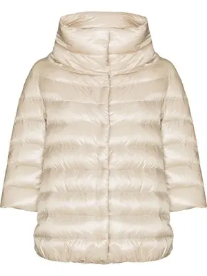 Herno High-neck Puffer Jacket - Neutrals