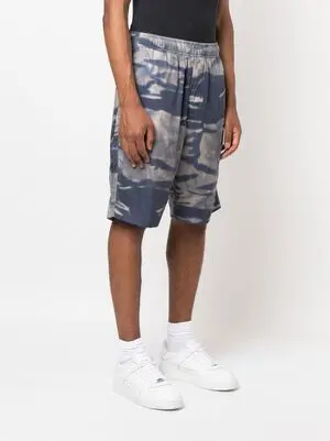 DIESEL® Abstract-print Lyocell Shorts