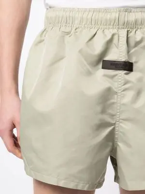 Fear Of God Logo-patch Drawstring Shorts