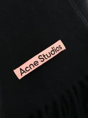 Acne Studios Fringed Wool Scarf