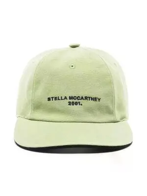 Stella McCartney Logo-embroidered Baseball Cap - Green