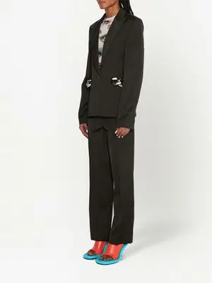 JW Anderson Straight-leg Trousers - Black