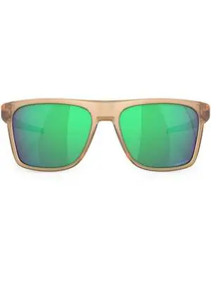 Oakley Leffingwell Rectangle-frame Sunglasses