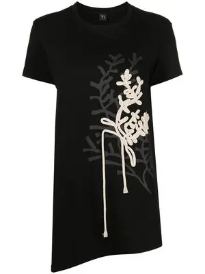 Y’s Rope-embellished T-shirt