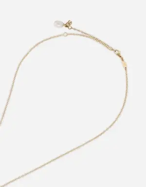 Dolce & Gabbana Rainbow Gemstone Pendant Necklace - Yellow Gold