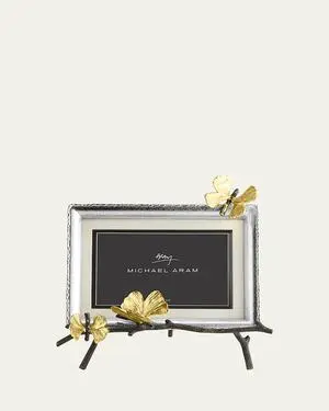 Michael Aram Butterfly Ginkgo Easel Frame - Bronze