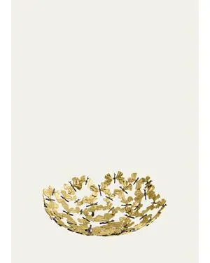 Michael Aram Butterfly Ginkgo Centerpiece Bowl - Bronze
