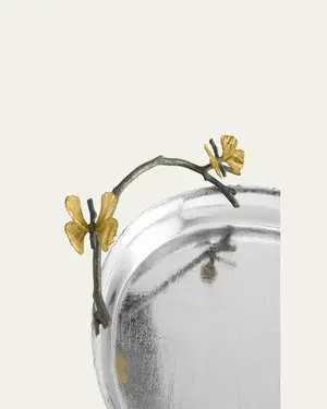 Michael Aram Butterfly Ginkgo Oval Tray