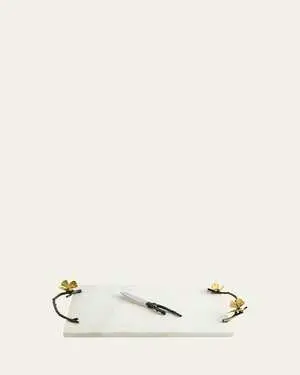 Michael Aram Butterfly Ginkgo Cheeseboard - White