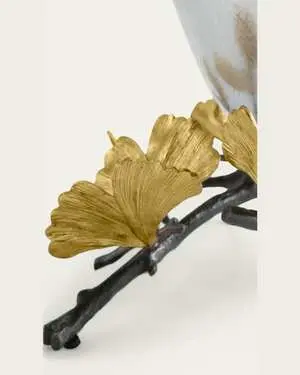 Michael Aram Butterfly Ginkgo Vase, Medium