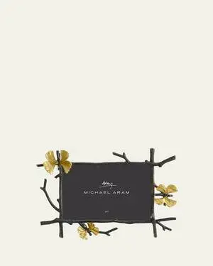 Michael Aram Butterfly Ginkgo 5 X 7 Picture Frame - Bronze