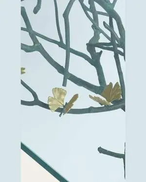 Michael Aram Butterfly Ginkgo Coffee Table