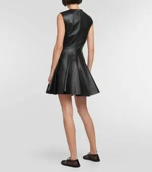 Alaïa Leather Minidress
