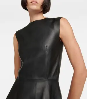 Alaïa Leather Minidress