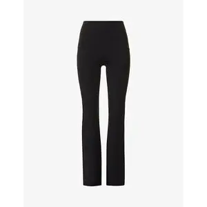 Spanx Spanxshape™ Booty Boost® Flared Stretch-jersey Leggings - Very Black