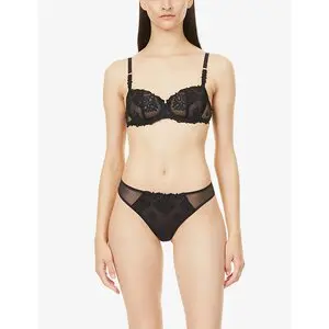 Chantelle Champs Elysées Embroidered Balconette Bra