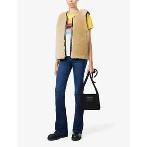 7 For All Mankind Bootcut Mid-rise Stretch-denim Jeans - Rinsed Indigo