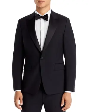 Paul Smith Wool & Mohair Tailored Fit Tuxedo - Black